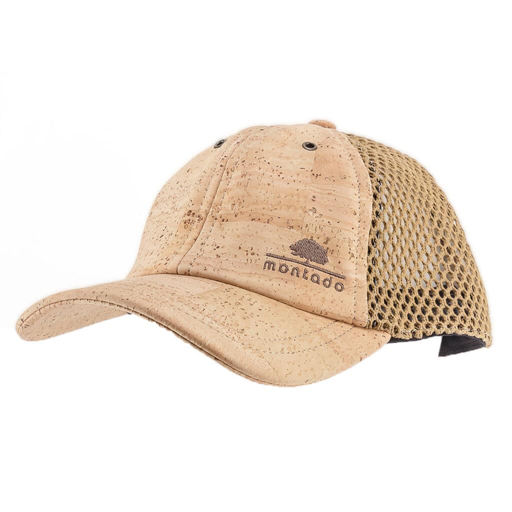 Baseball Cap aus Kork «Rede» – Kork-Cap mit Netz für Durchlüftung