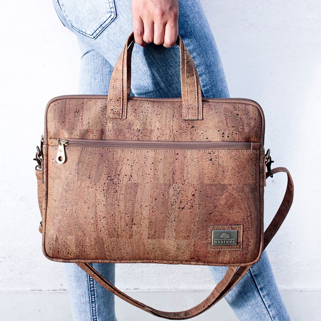 Laptoptasche «Taco» aus Kork – Für 15 Zoll Computer geeignet